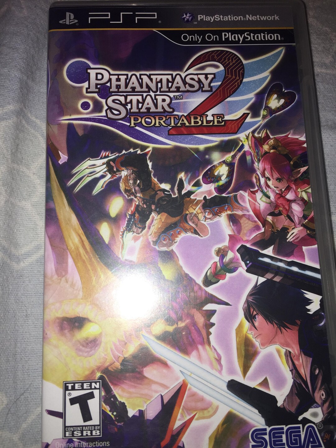 Phantasy Star Portable 2 PSP Complete - Etsy