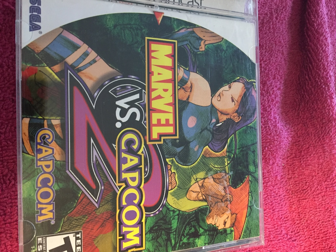 Marvel Vs Capcom 2 Sega Dreamcast - Etsy