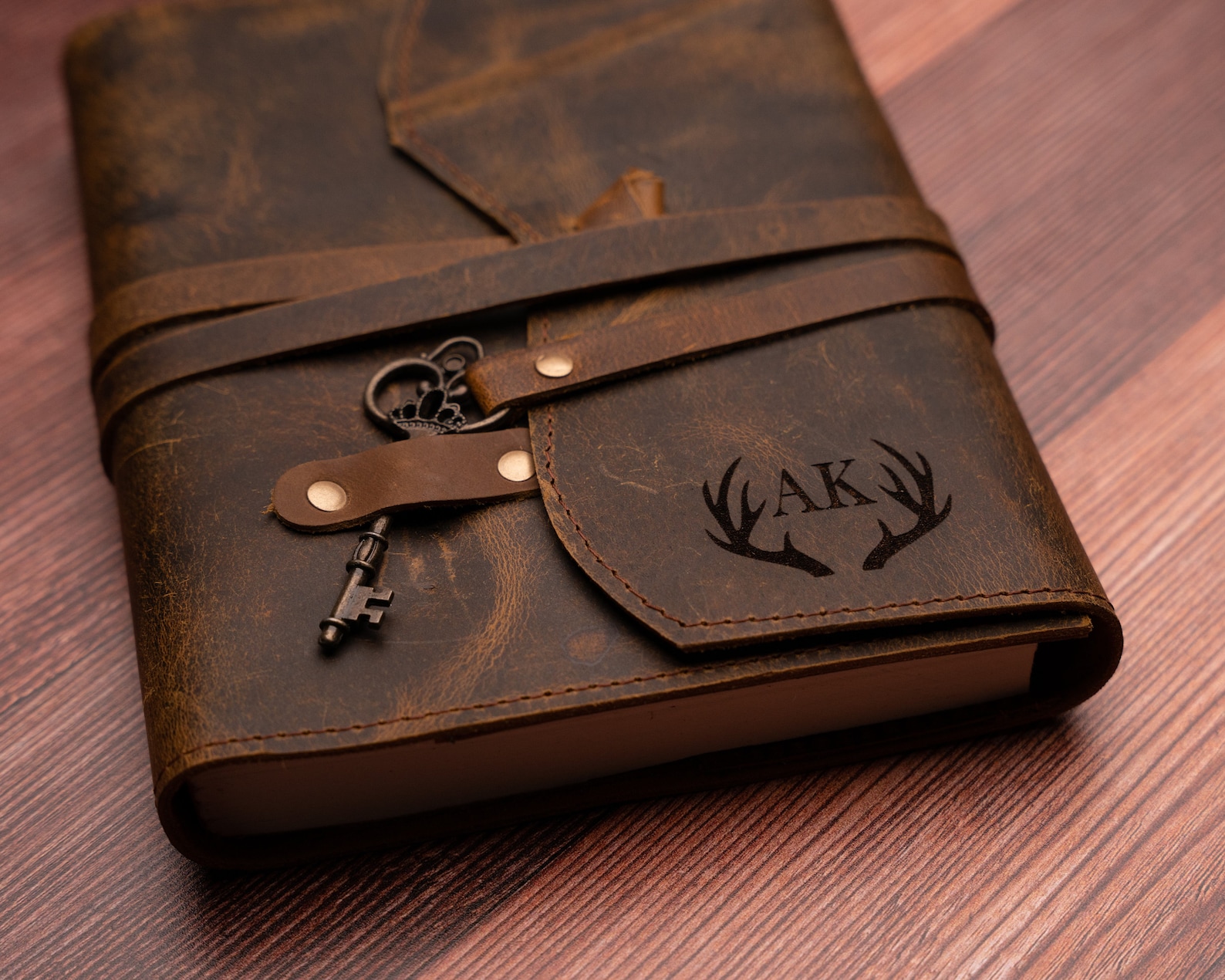 Personalized Refillable Travel Leather Journal Genuine With - Etsy