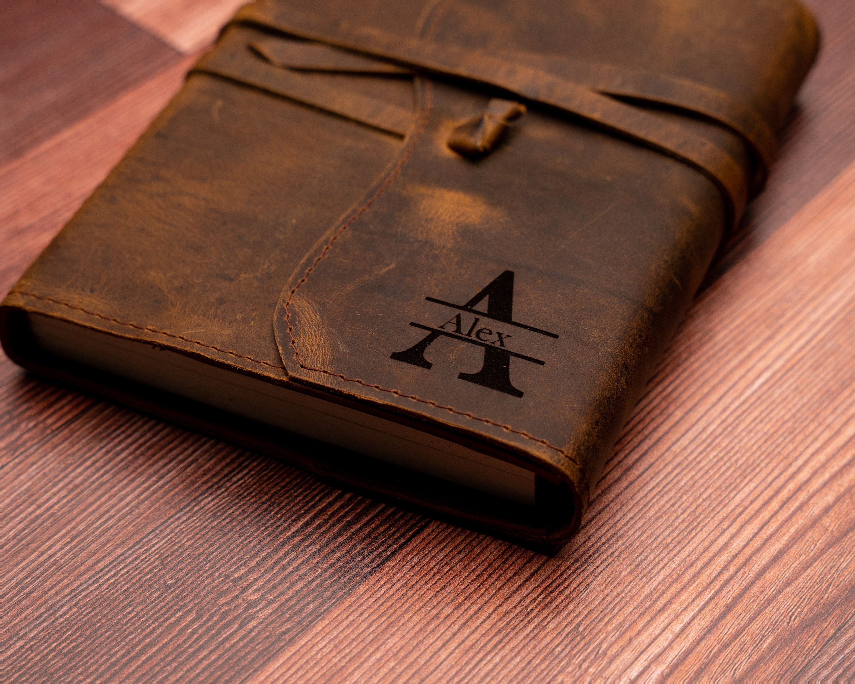 Personalized Refillable Leather Journal Genuine Leather - Etsy