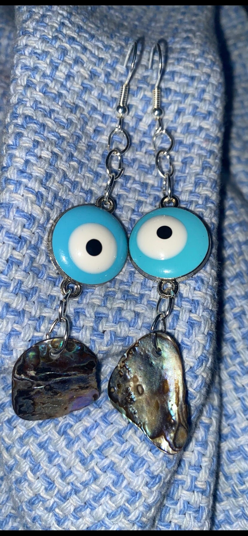 Evil Eye With Abalone Shell - Etsy