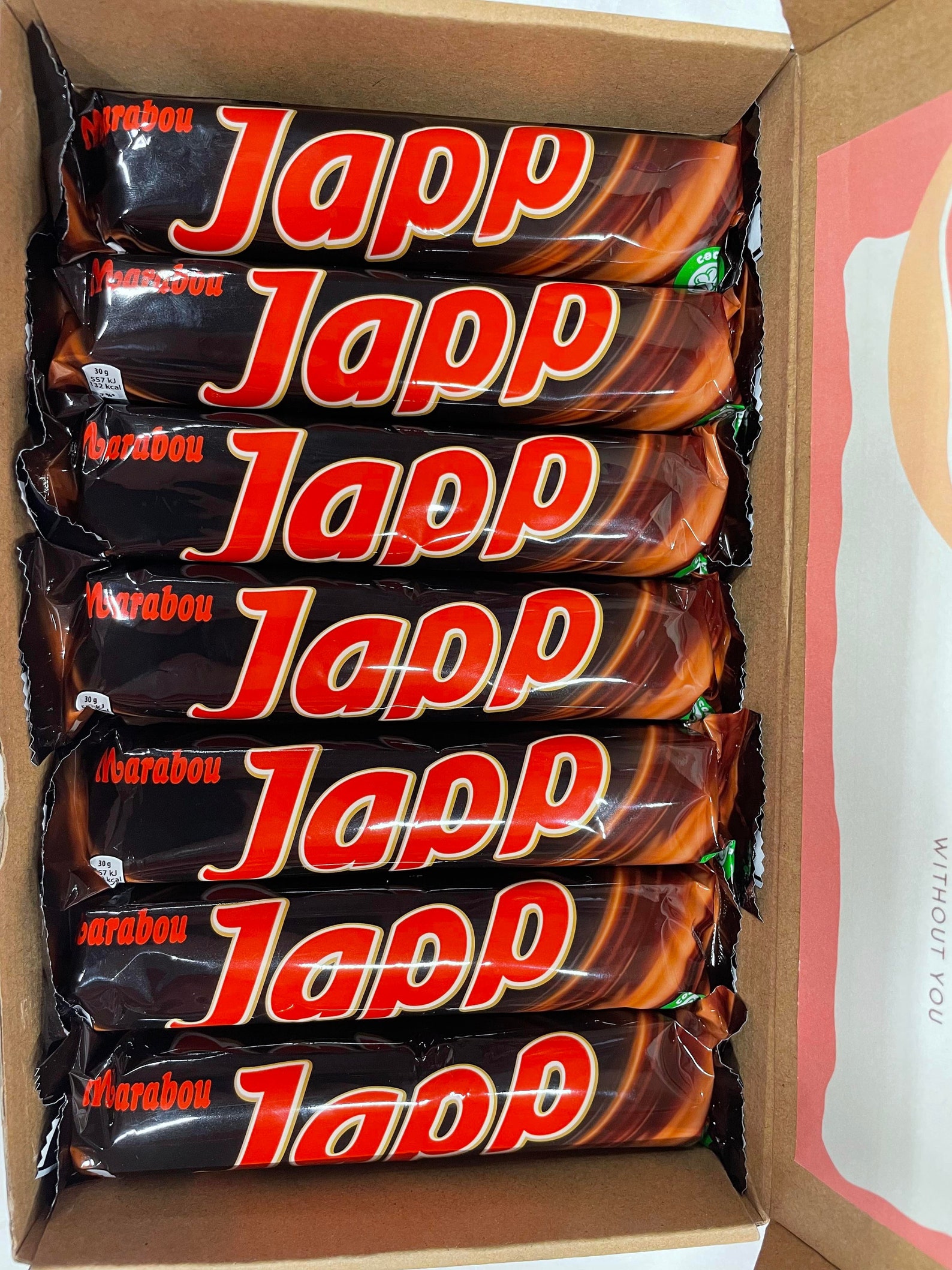Personalised Swedish Japp Chocolate Hamper Gift Box Letterbox Birthday ...