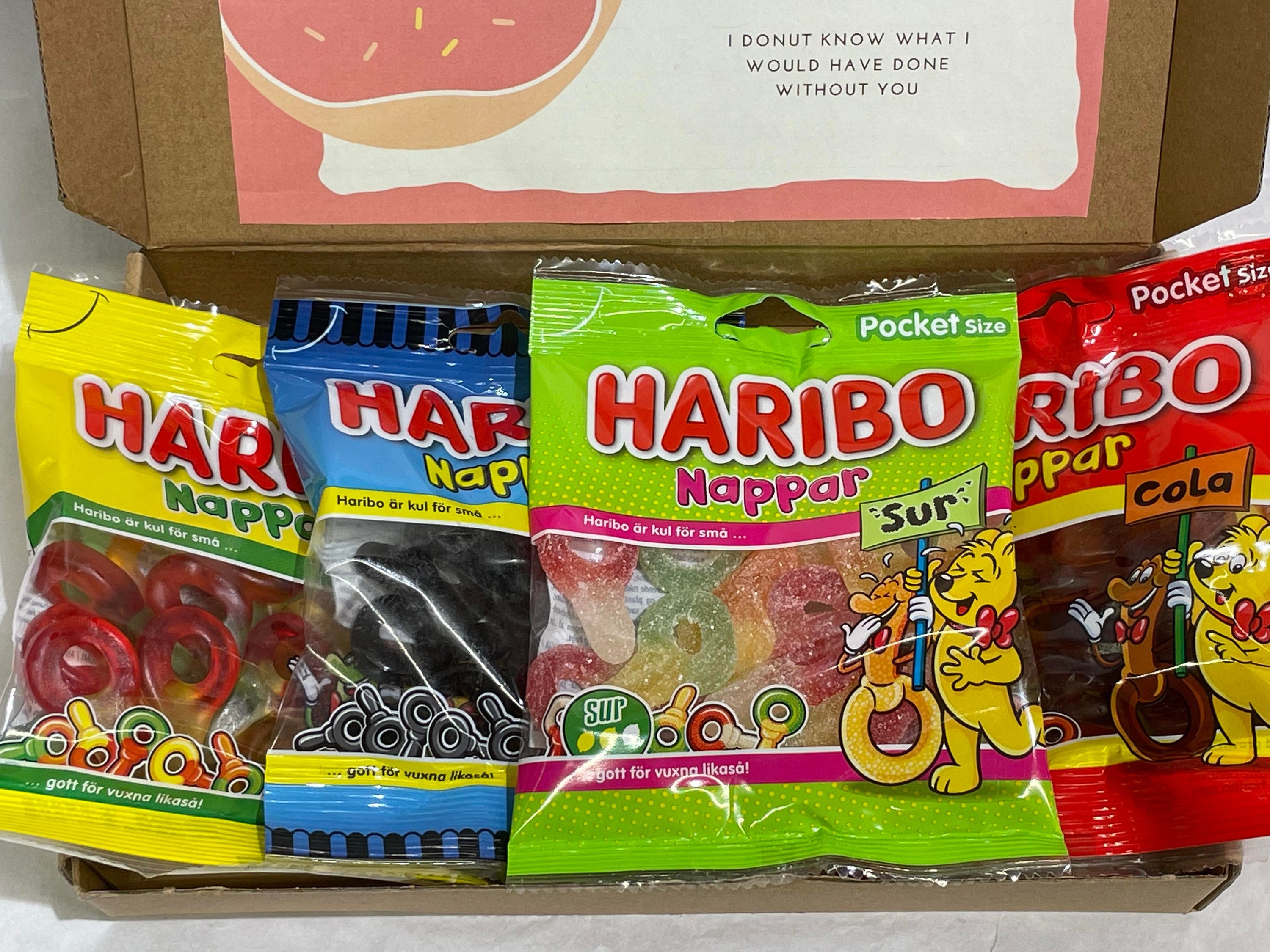 Personalised Gummy Candies Hamper Gift Box Letterbox Birthday Hug in A ...