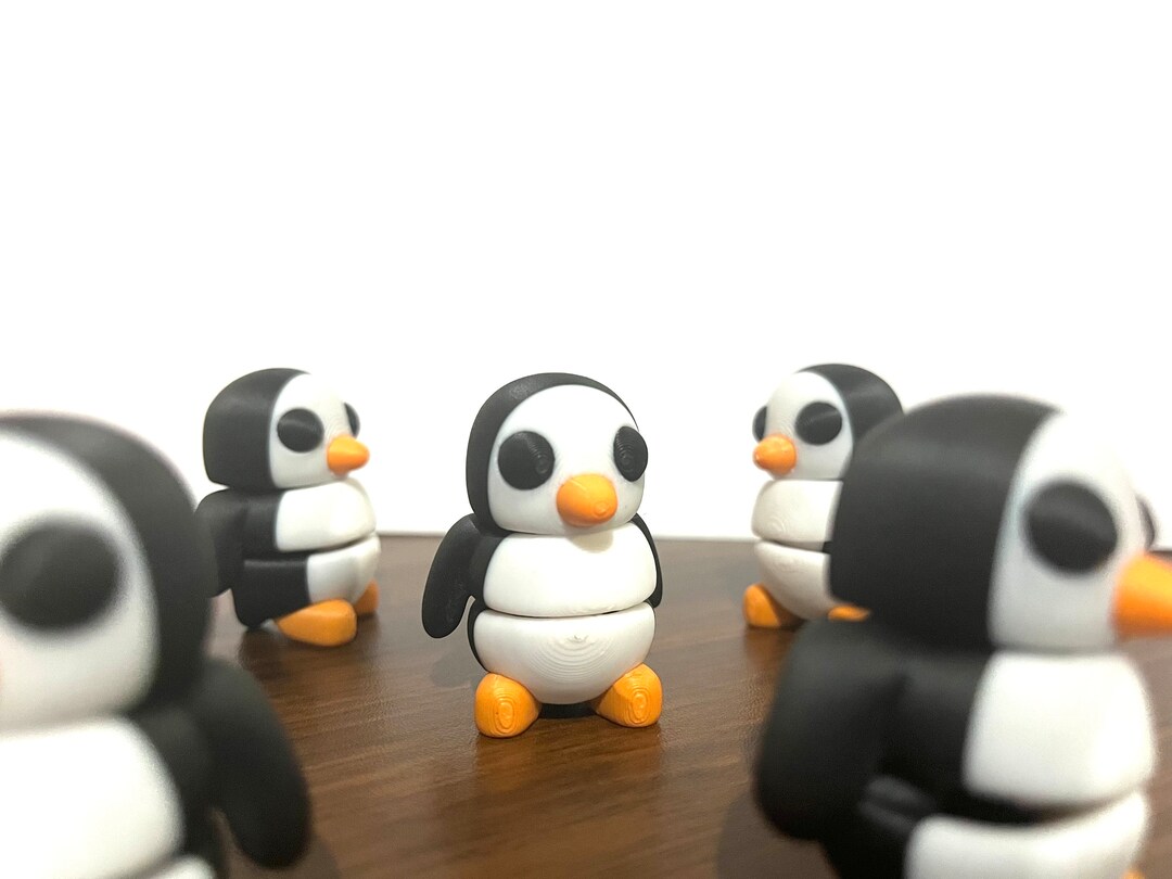 Penguin Fidget Toy for Kids Satisfying Toy for ADHD and Anxiety Cute ...