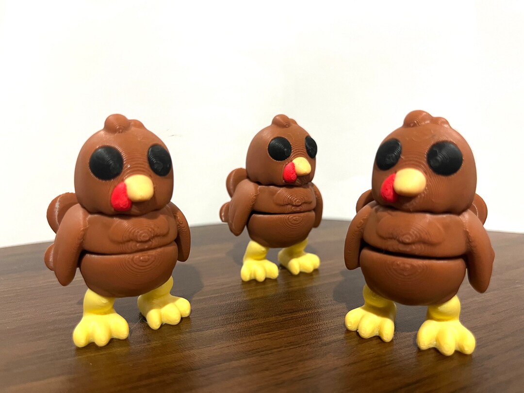 Turkey Fidget Toy for Kids Satisfying Toy for ADHD and Anxiety Cute ...