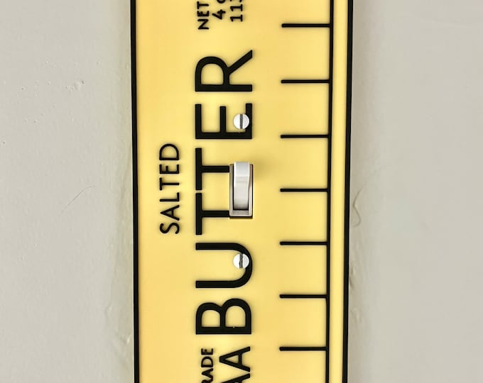 Butter Light Switch Cover for Kids Treat Cover for Light Switch Butter ...