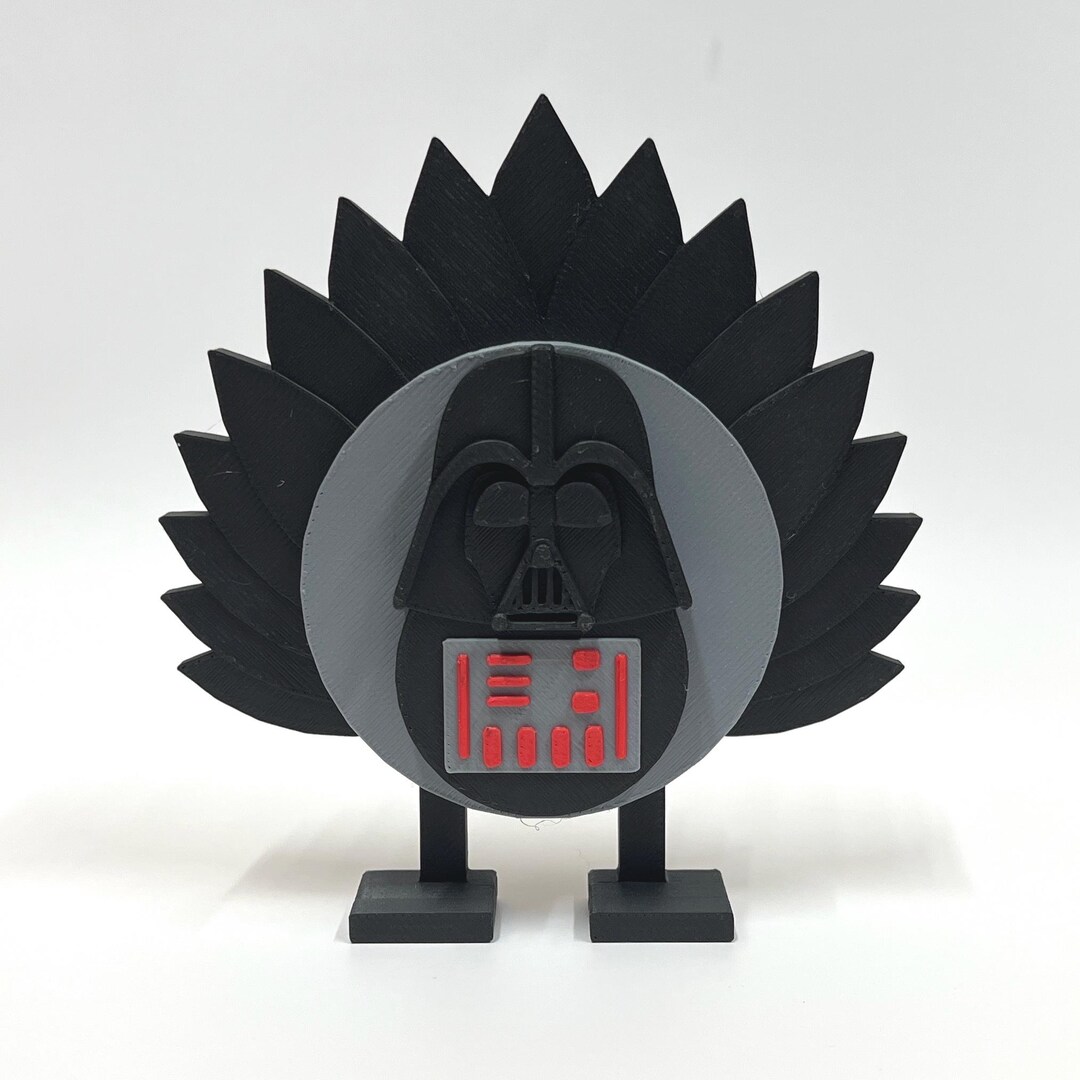 Darth Vader Turkey Table Decor Thanksgiving Place Holder 3D Printed ...
