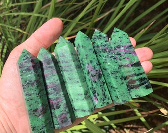 Ruby in Zoisite Tower - Etsy