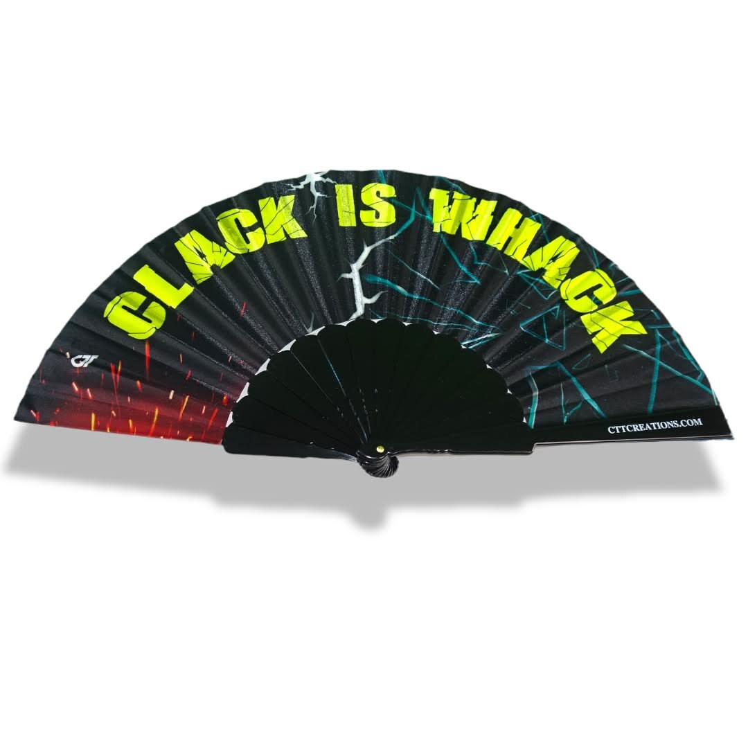Mini Hand Fan - Clack is Whack - Etsy