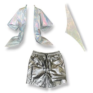 Rainbow Sparkle - Rave Kimono - Etsy