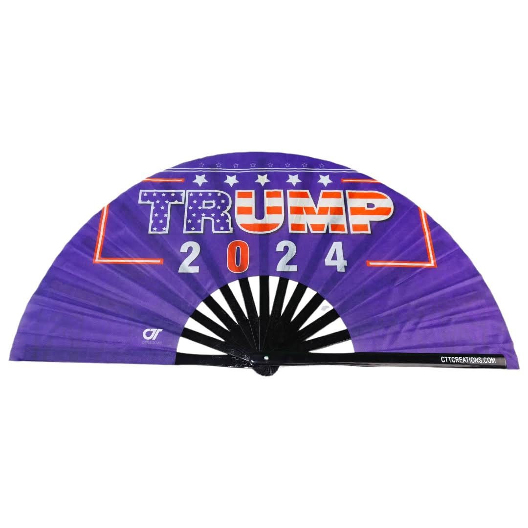 Trump 2024 - Presidential Elections - Large Hand Fan - Etsy