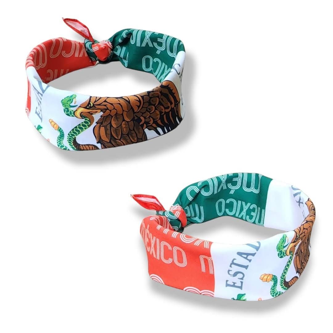 México Flag Rave Bandana - Etsy
