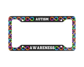 Autism Awareness License Frame - Etsy