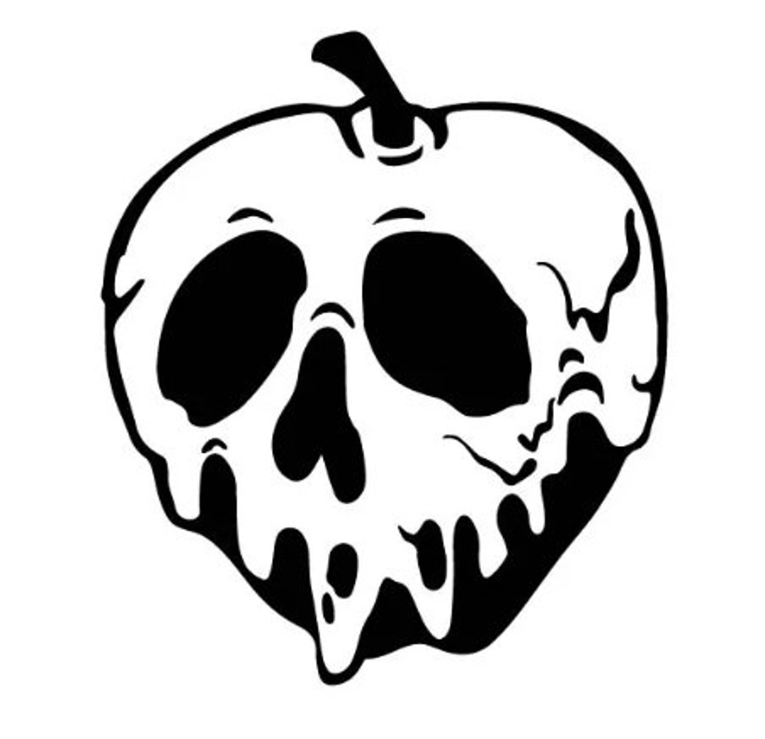 Snow White Apple SVG - Etsy