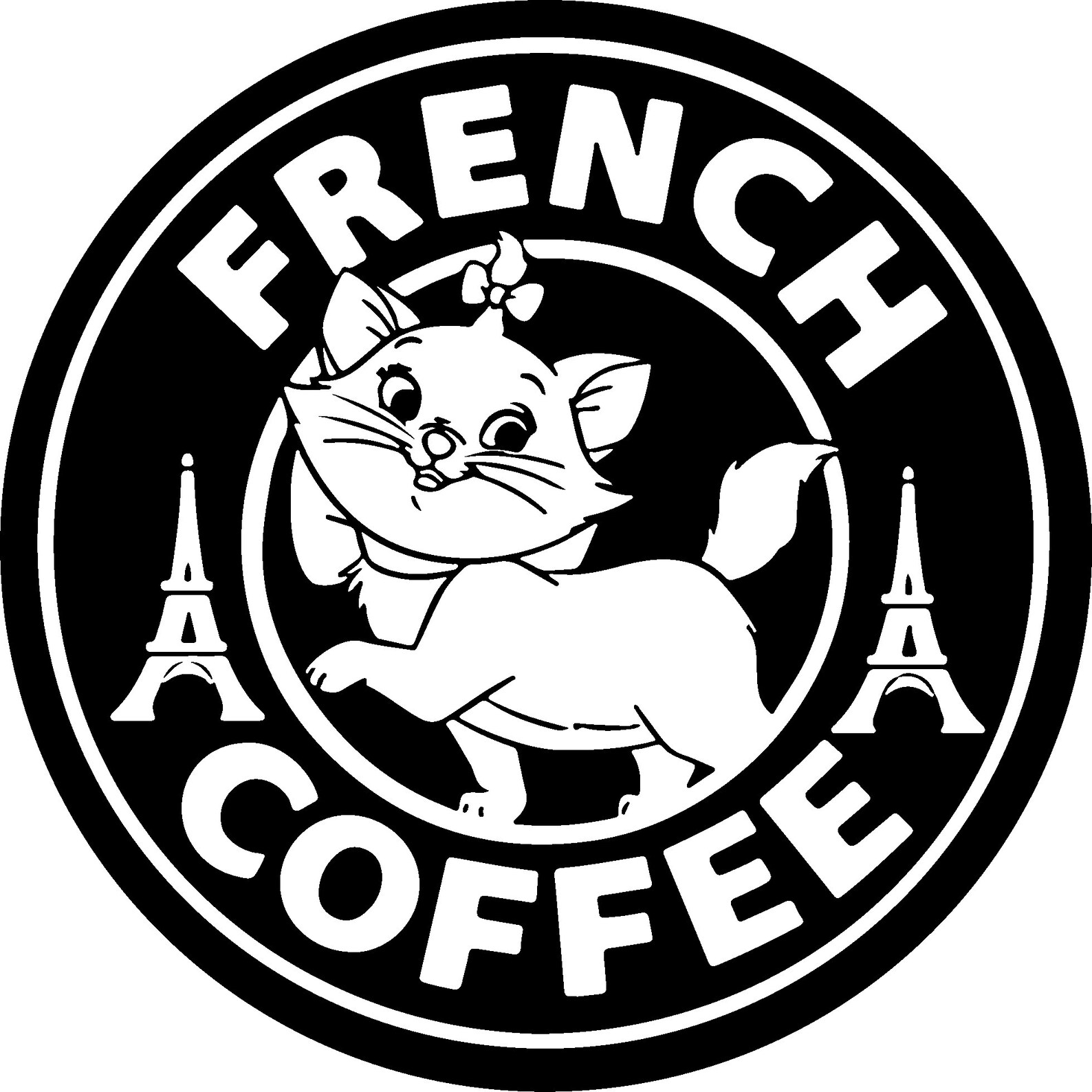 Coffee Logo- Tink / Ariel / Marie / Stitch PNG SVG - Etsy