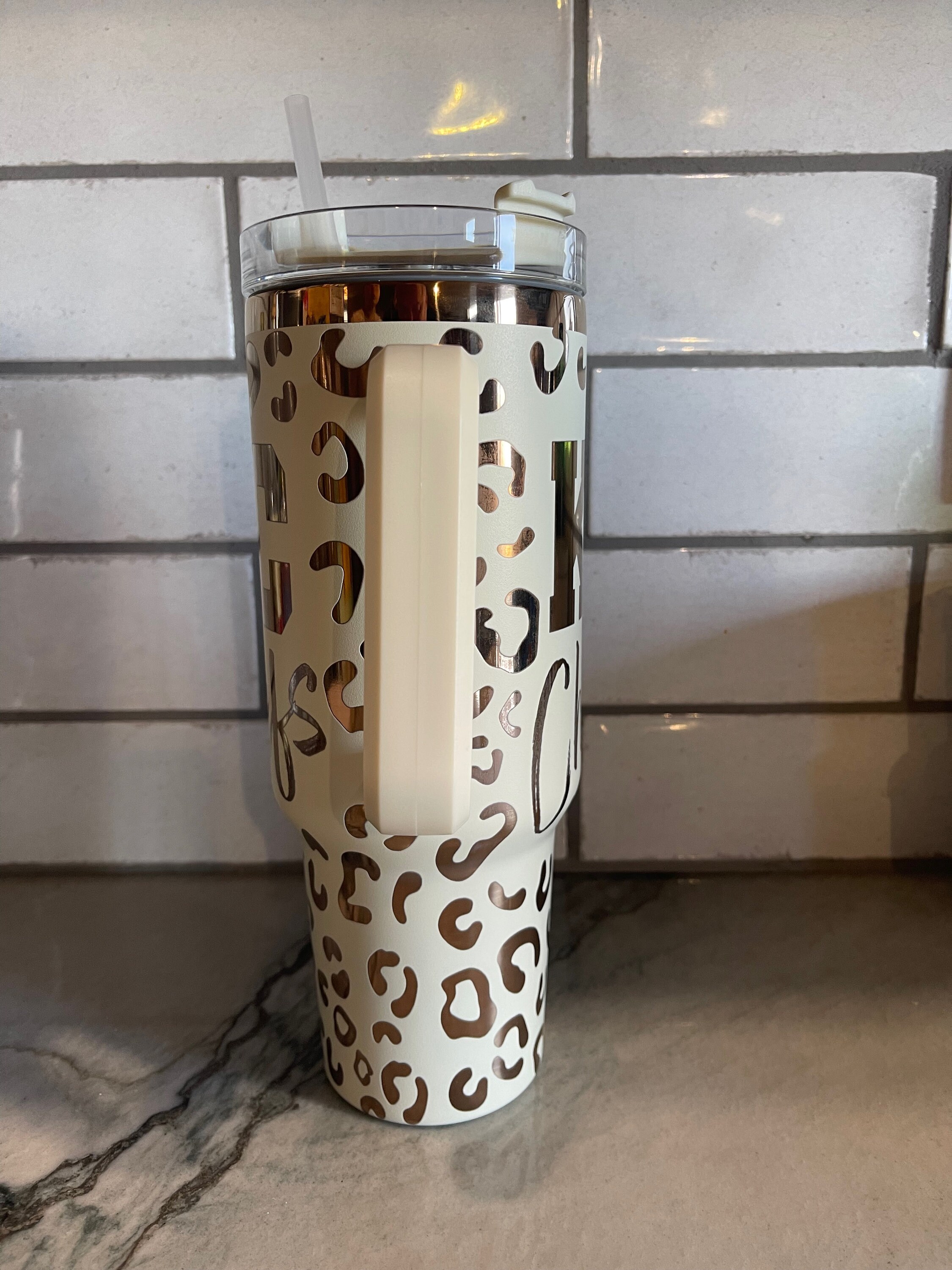 Engrave Files - KC Chiefs Leopard Spots 40oz Full Wrap Engrave Files - Etsy