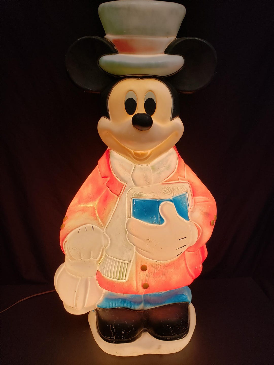 Vintage Christmas Outdoor Mickey Mouse Blow Mold 32 2255 - Etsy