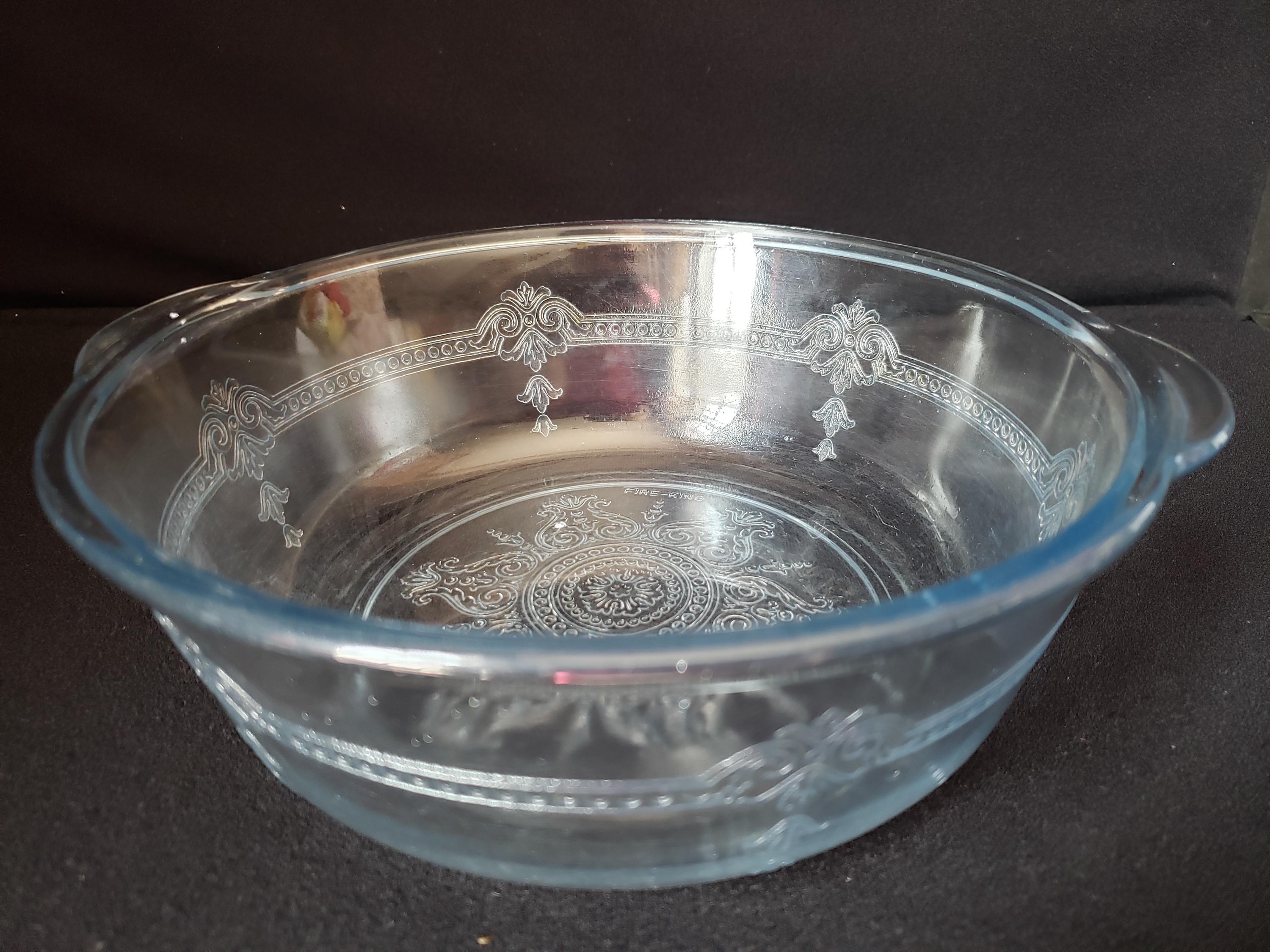Vintage Fire King Sapphire Blue Philbe 8 Casserole Dish NO LID 2150 - Etsy