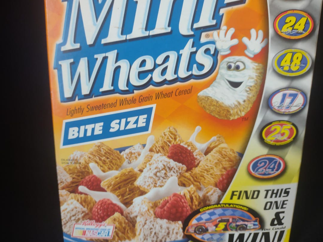 Kellog's Mini Wheats Box Terry Labonte Empty Box lot 2172 - Etsy