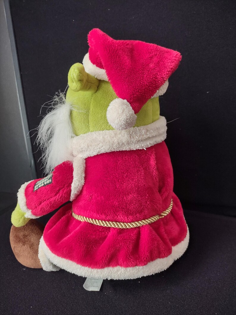 Hallmarl Shrek the Halls Talking Ogre Claus Plush Santa Stuffed 11 ...