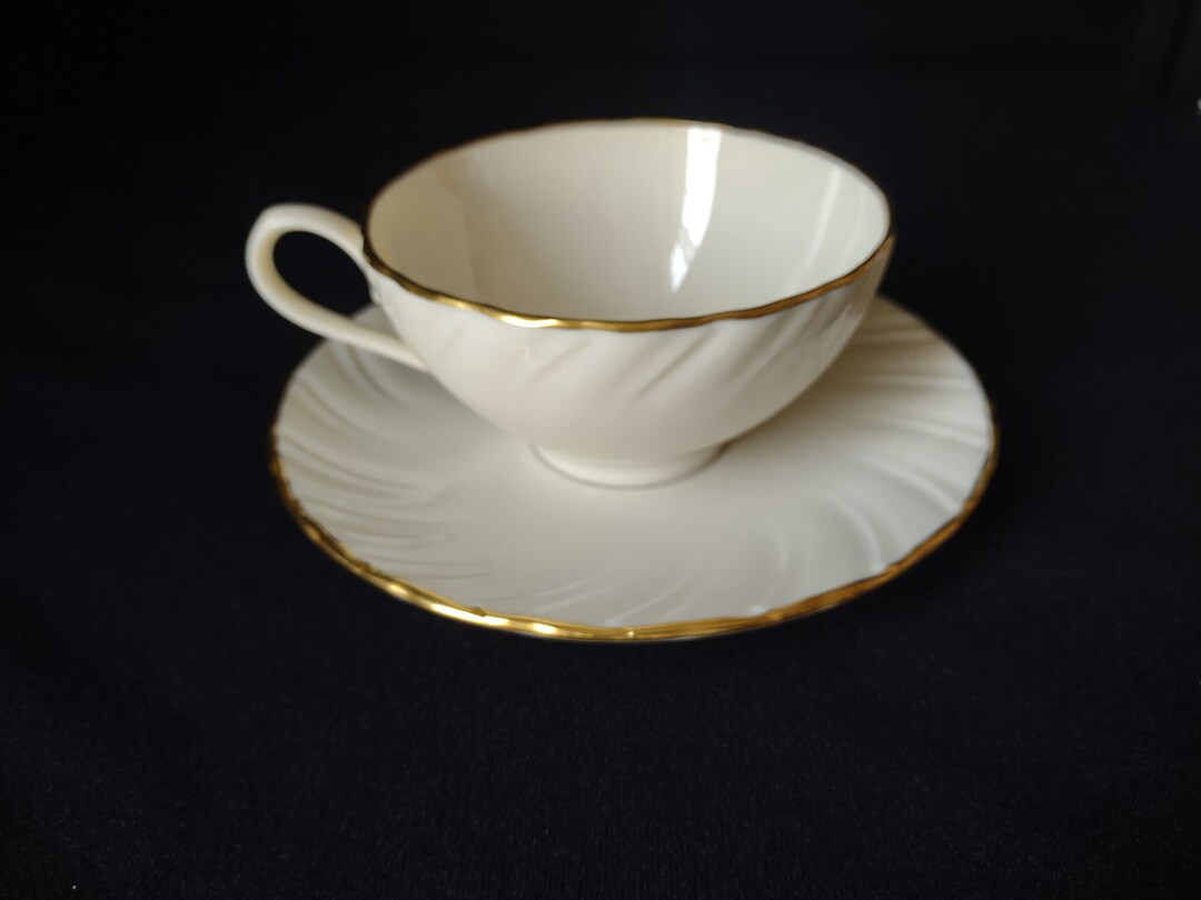 Vintage Lenox Tea Cup With Saucer Laurent (lot 1835) - Etsy