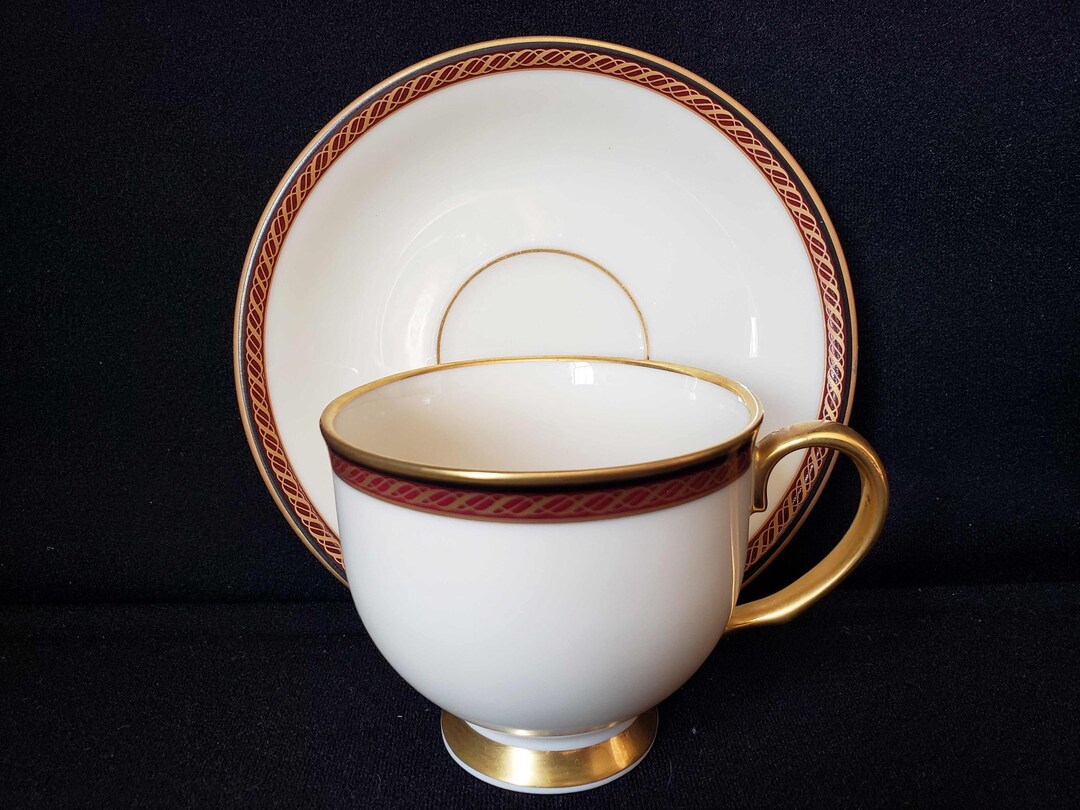 Vintage Lenox Monroe Tea Cup With Saucer lot 1925 - Etsy