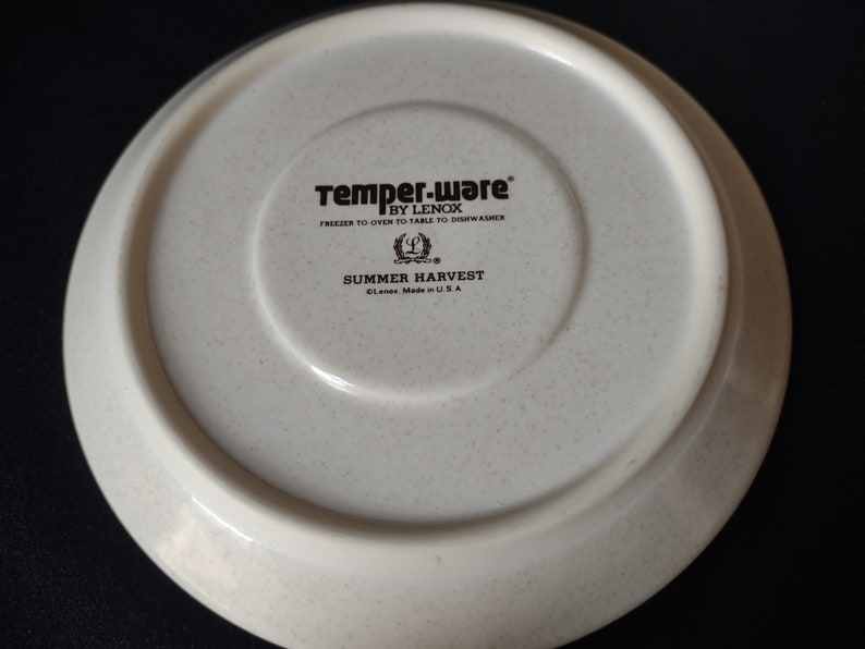 Vintage Lenox Tea Cup With Saucer Temper-ware Summer Harvest (lot 1836 ...