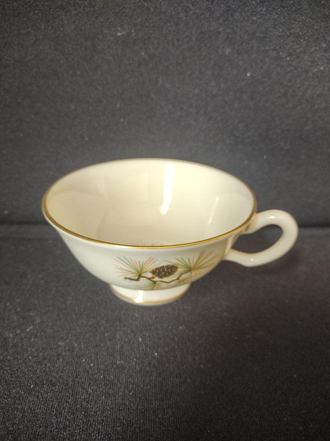 Vintage Lenox Pine W-331 Tea Cup ONLY (lot 1867) - Etsy