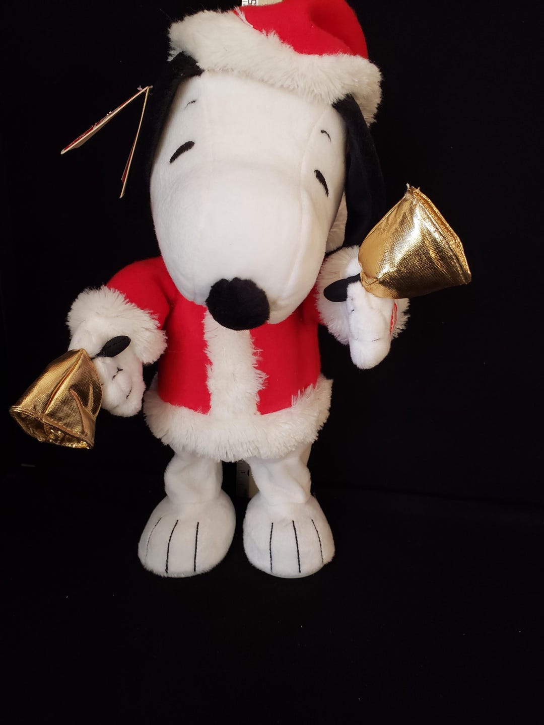Hallmark Bell-ringer Snoopy Peanuts Sound and Motion IMPERFECT lot 2392 ...