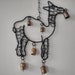 Vintage Primitive Rustic Christian Camel Fish Farmhouse Bell Wind Chime ...