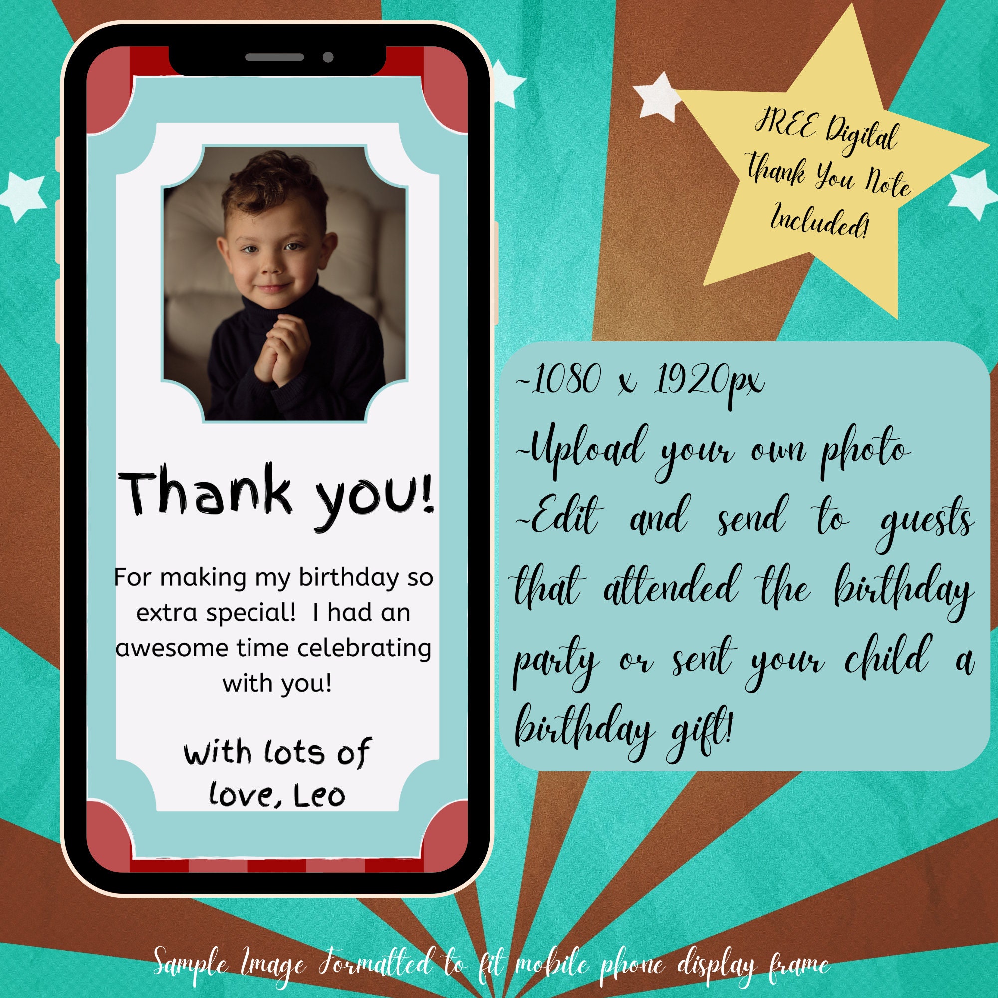 Personalized Carnival Ticket Invitation, Kids Birthday Party Video ...