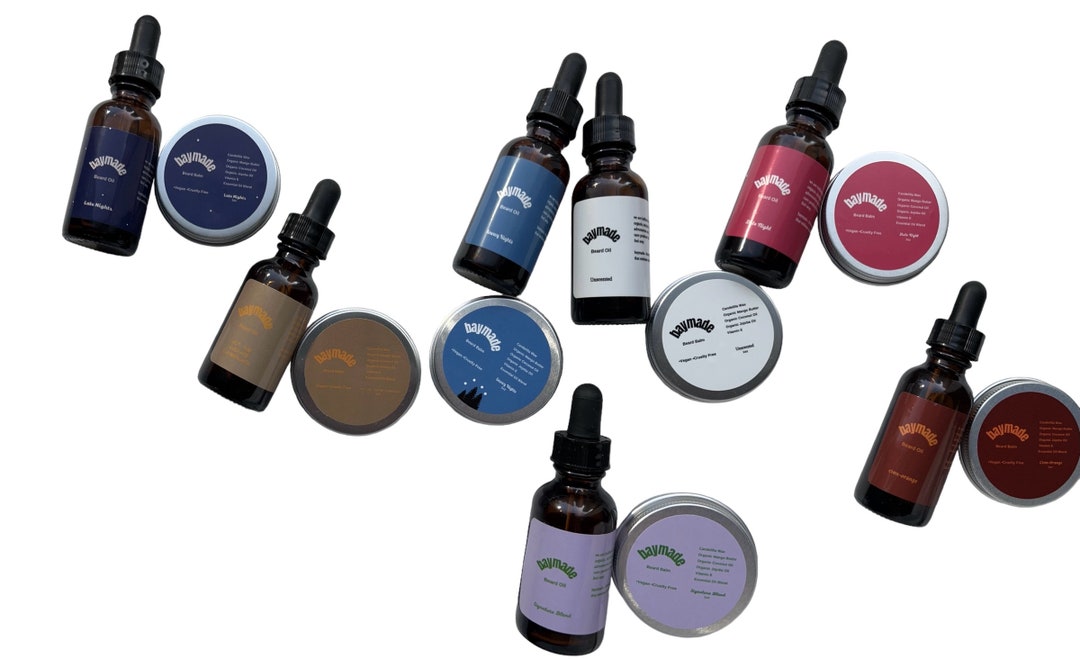 Beard Oil & Beard Balm Set ( Mix and Match ) - Etsy