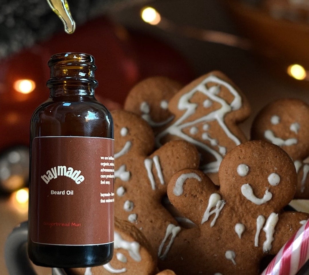 Gingerbread Man Beard Oil - Etsy