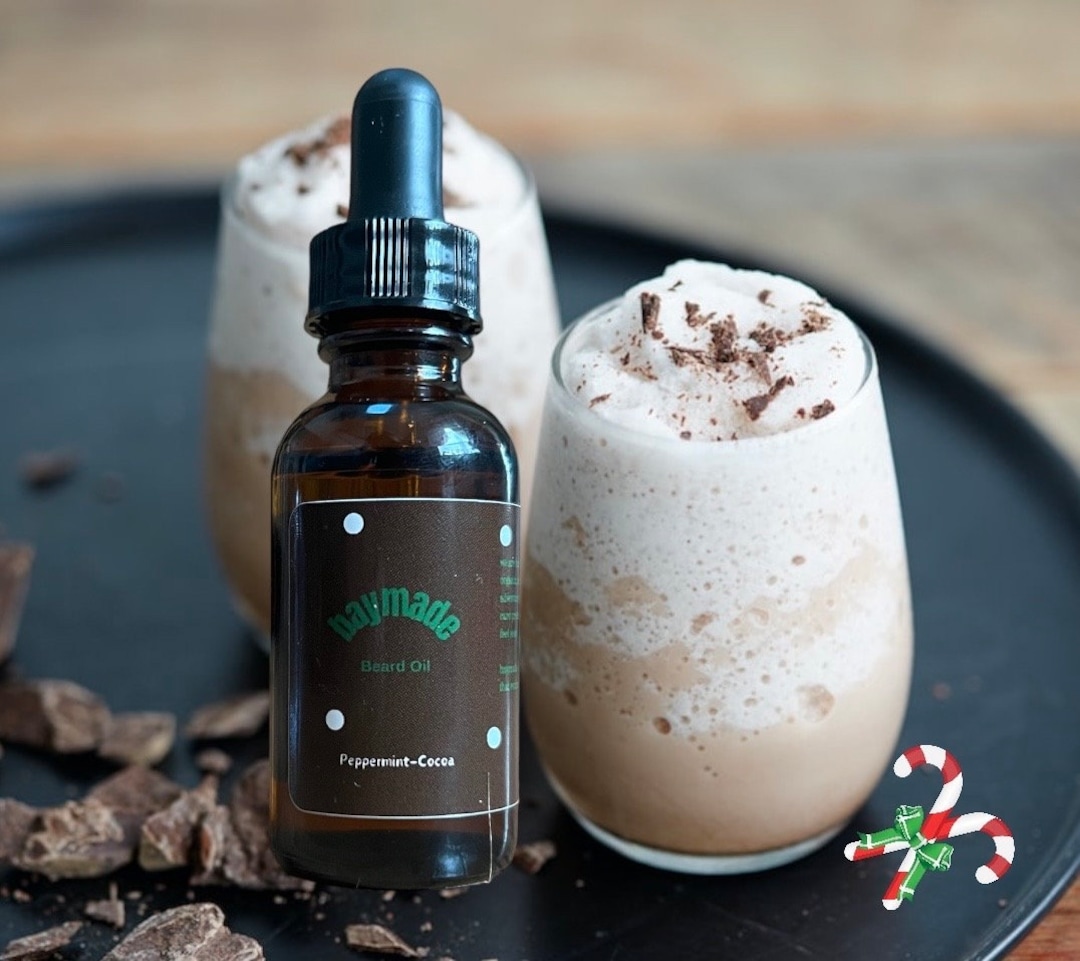Peppermint-cocoa Beard Oil - Etsy