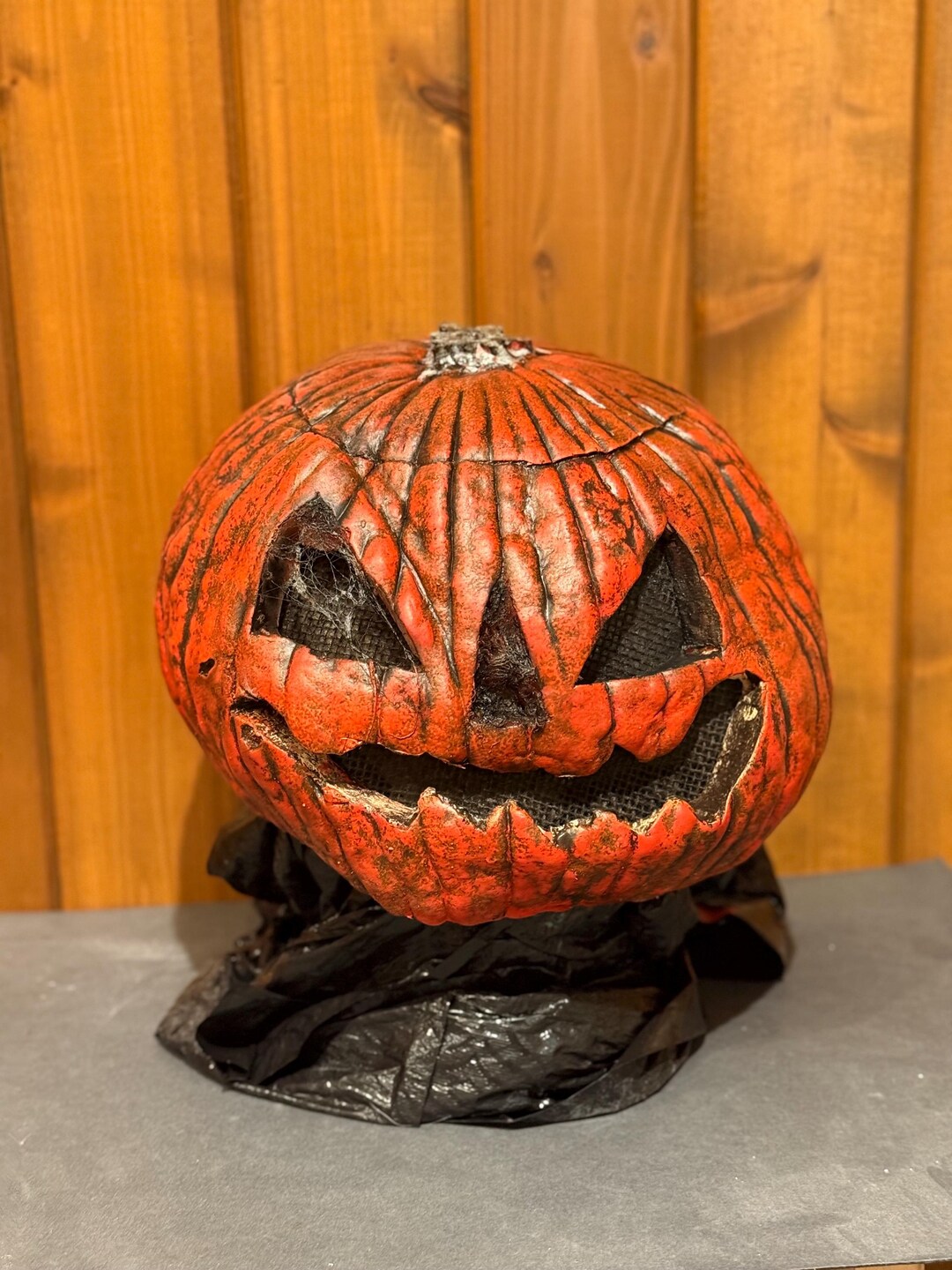 Decomp Jack- Rotted Pumpkin Mask - Etsy