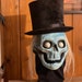 Bonehead - Haunted Manor - Top Hat Ghost Skull - Etsy