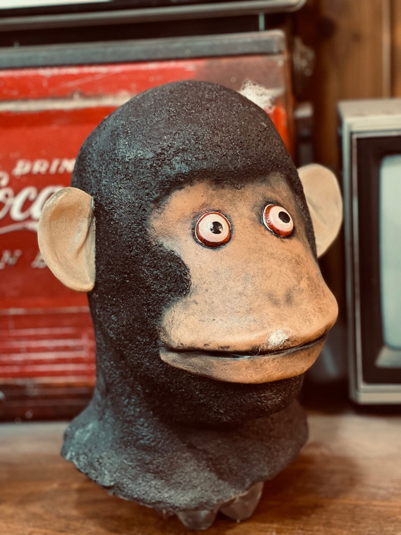 The Funky Monkey Mask Jolly Chimp Mask Monkey Mask Custom Halloween ...