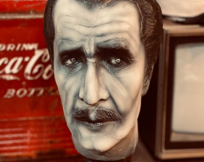 Merchant of Menace Vincent Price Custom Mask Halloween Mask - Etsy