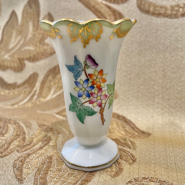 Herend Queen Victoria Vase - Etsy