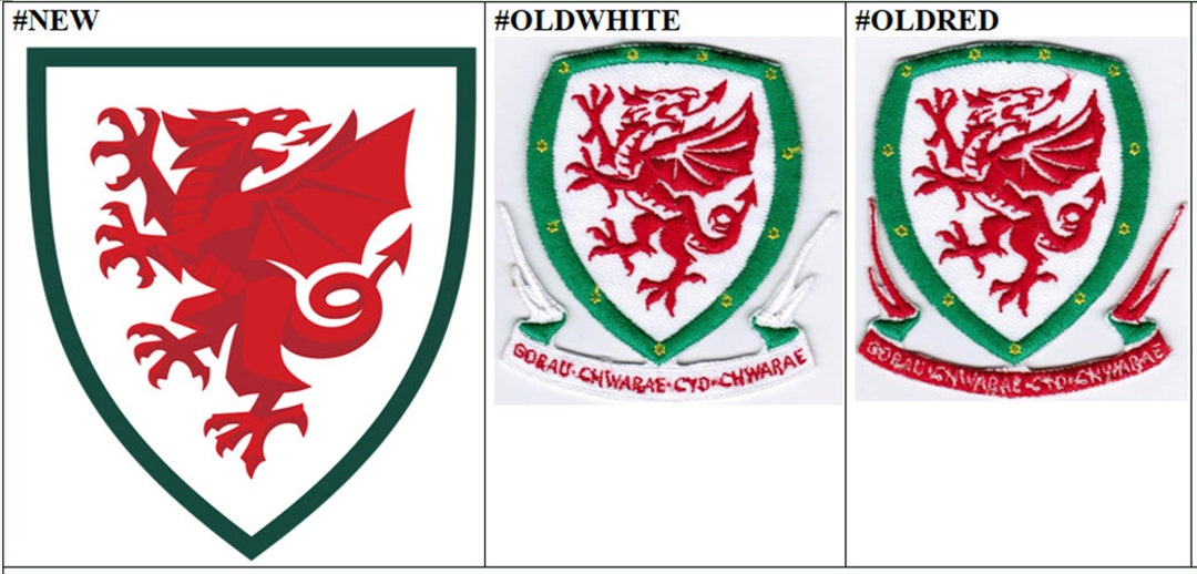 Wales National Football Team Soccer Badge Iron on Embroidered - Etsy