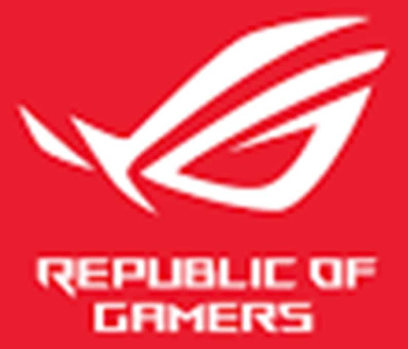 Asus Republic of Gamers ROG Computer Badge Iron on Embroidered Patch - Etsy