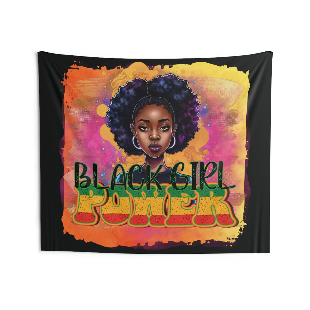 Black Girl Power Series Queen #1 Wall Tapestry - Etsy