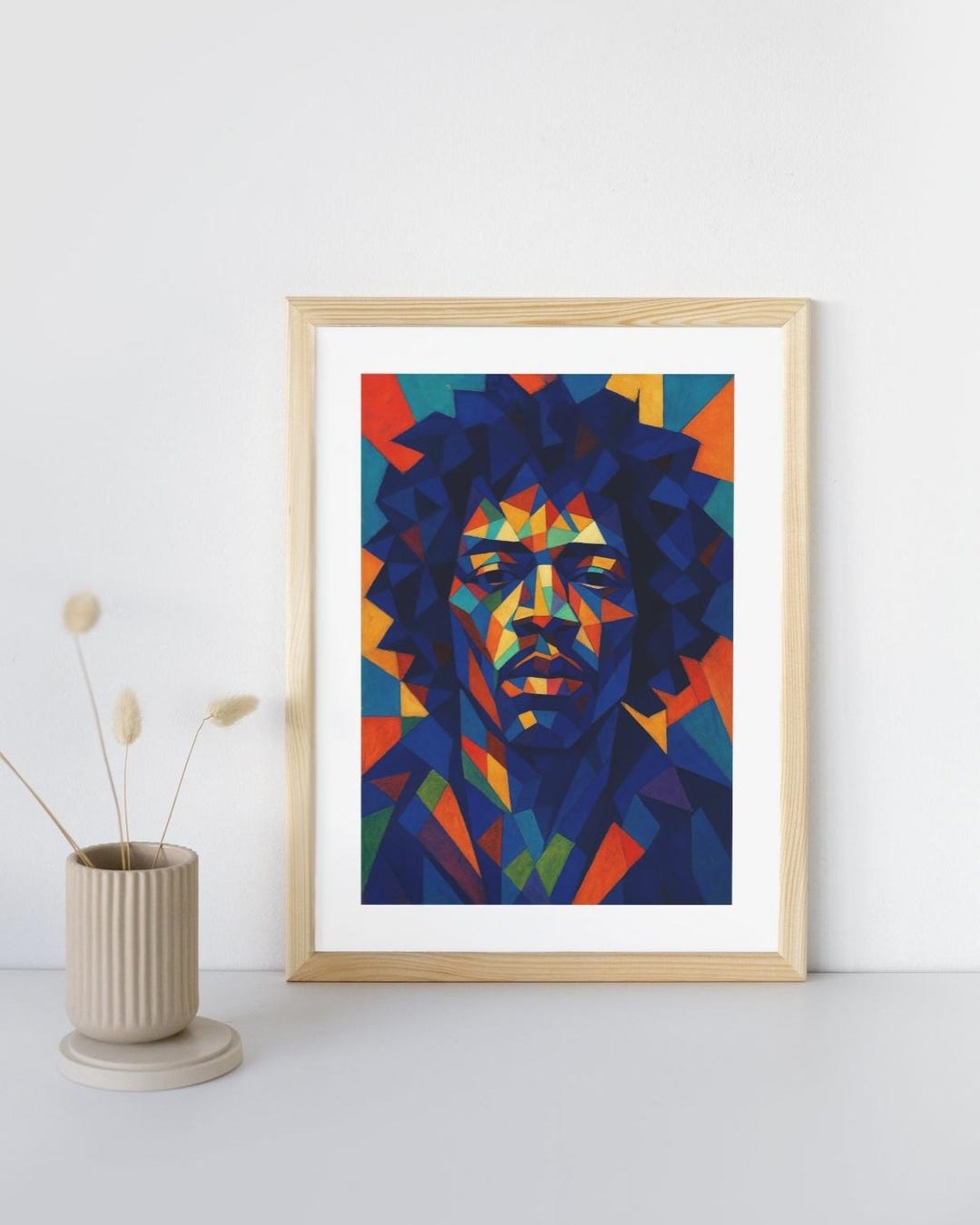 Printable Decorative Paintings Digital Download | Cubism Portrait Music ...