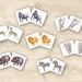 Animal Printable Memory Game | Pre-school Printable Game | Homeschool ...