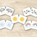 Weather Printable Memory Game | Pre-school Printable Game | Homeschool ...