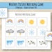 Weather Printable Memory Game | Pre-school Printable Game | Homeschool ...