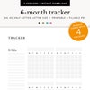 365 Day Tracker, Daily Progress Tracker, Goal Tracking Journal, Habit ...