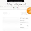 Daily Mood Journal, Mood Tracker, Mental Health Planner, ADHD Daily ...