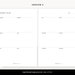 2-page Yearly Planner, Yearly Overview, Yearly Goal, Yearly Monthly ...