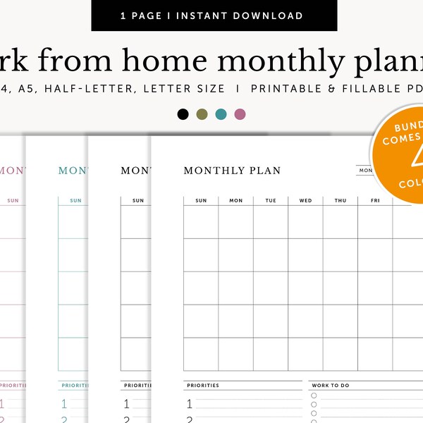 Weekly Project Dashboard, Weekly Overview, Productivity Planner, Week ...